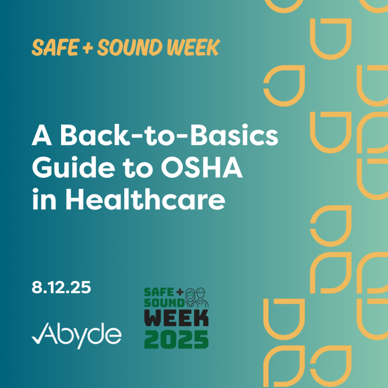 2025 OSHA Healthcare Updates | Abyde